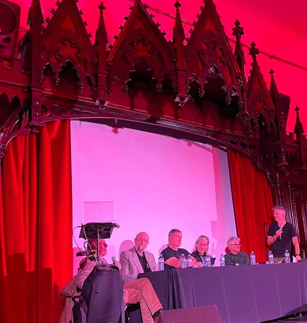 Moderating a Panel Discussion at The Masonic Temple