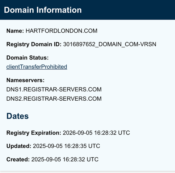 When in Doubt, Look Up the Domain Name Registration Data